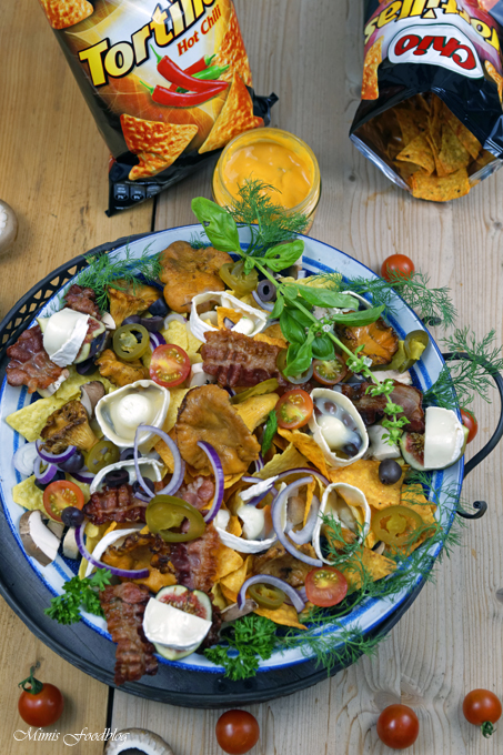 {Anzeige} Homemade Fastfood ~ Überbackene Chio Tortillas mit Pilzen und ...