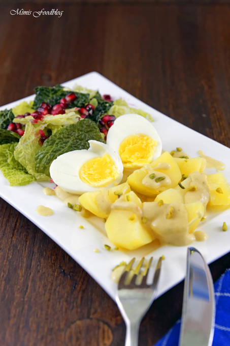 Eier in Senfsoße ~ der Klassiker neu interpretiert mit Pistazien ...