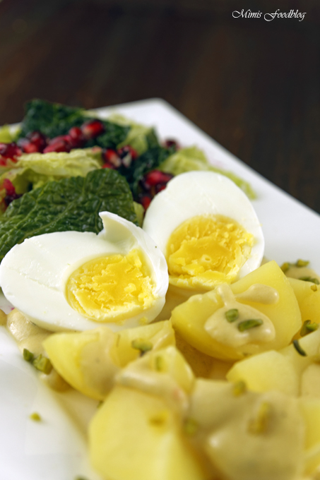 Eier in Senfsoße ~ der Klassiker neu interpretiert mit Pistazien ...